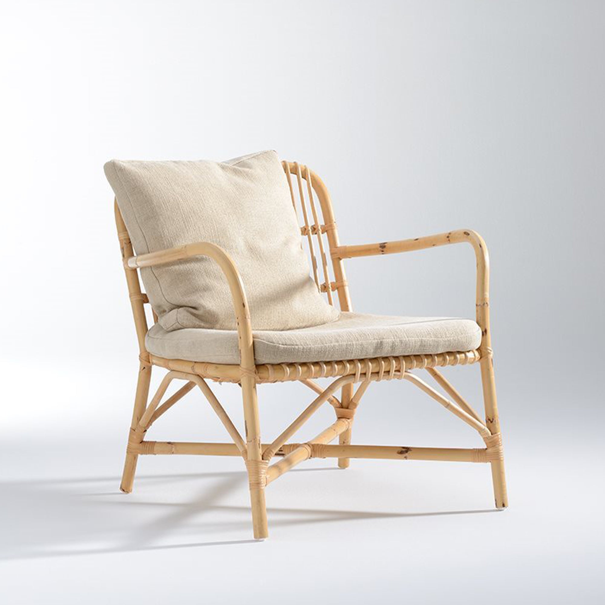 Buy Giza Bamboo Chair & Rattan Chair : Cane Furniture – Habere India