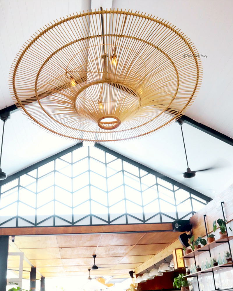 Buy Bamboo Pendant Lamp - Bamboo Large Ceiling Lamp online – Habere India