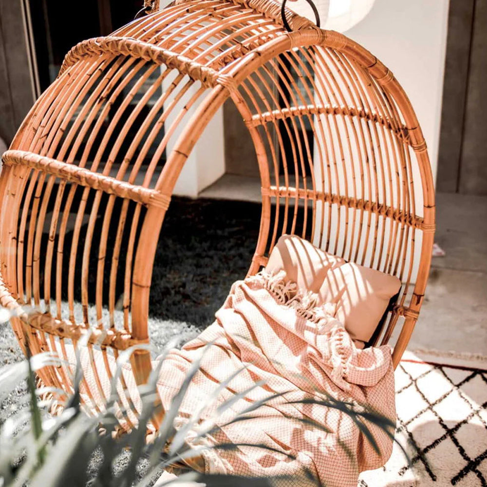 Malibu Bamboo Swing | Rattan Swing | Cane Furniture – Habere India