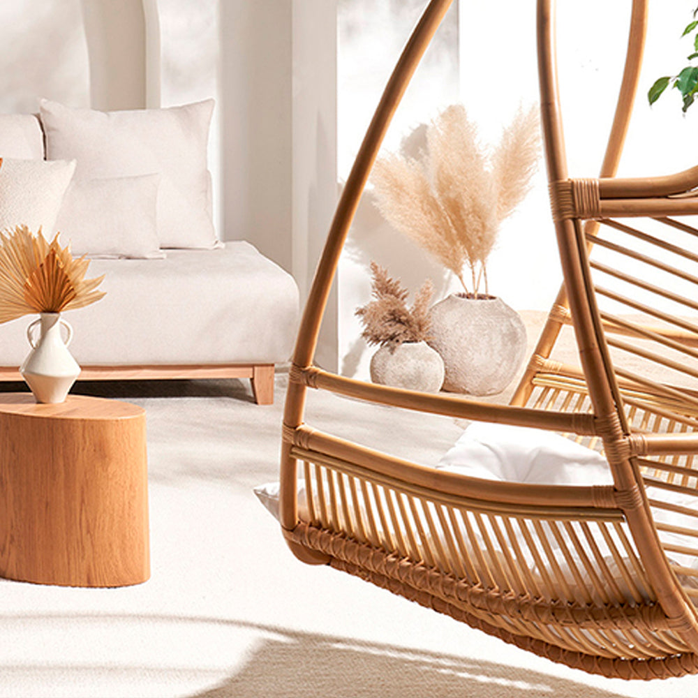 Buy Oxford Bamboo Swing chair : Rattan Swing & Cane Furniture – Habere ...