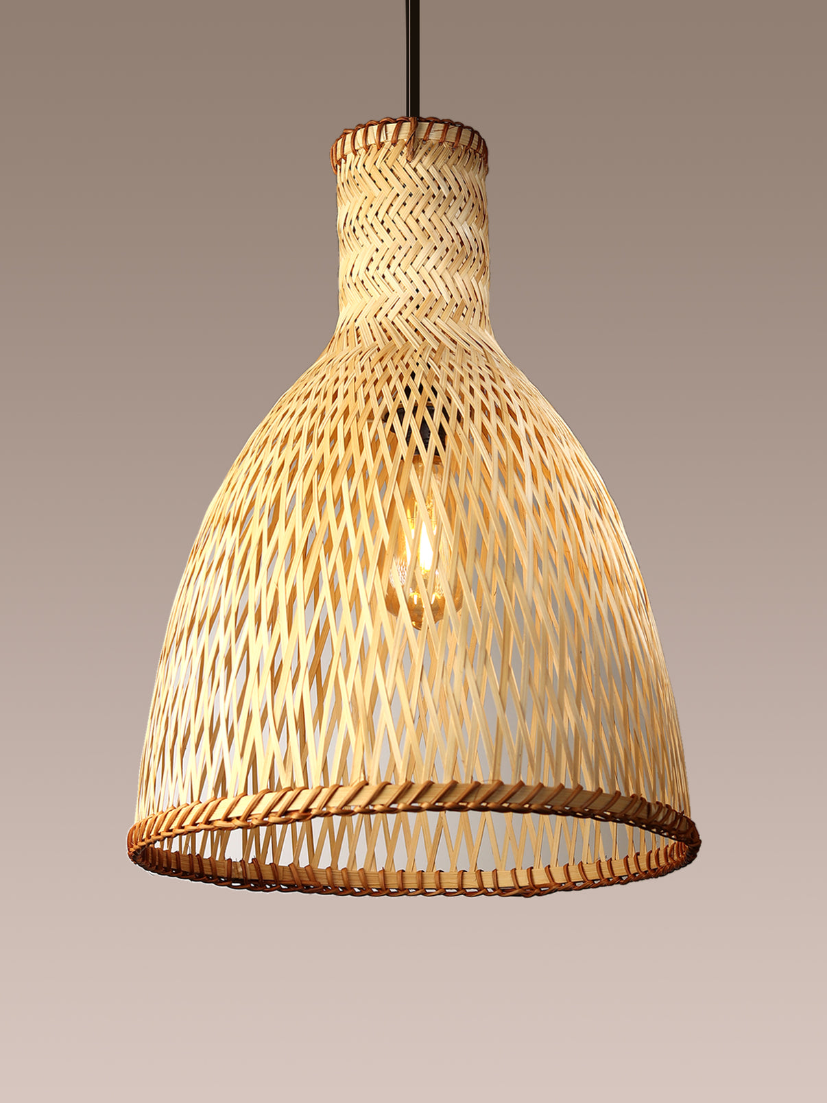 Buy Bamboo Lights and Bamboo Pendant Lamps Online – Habere India