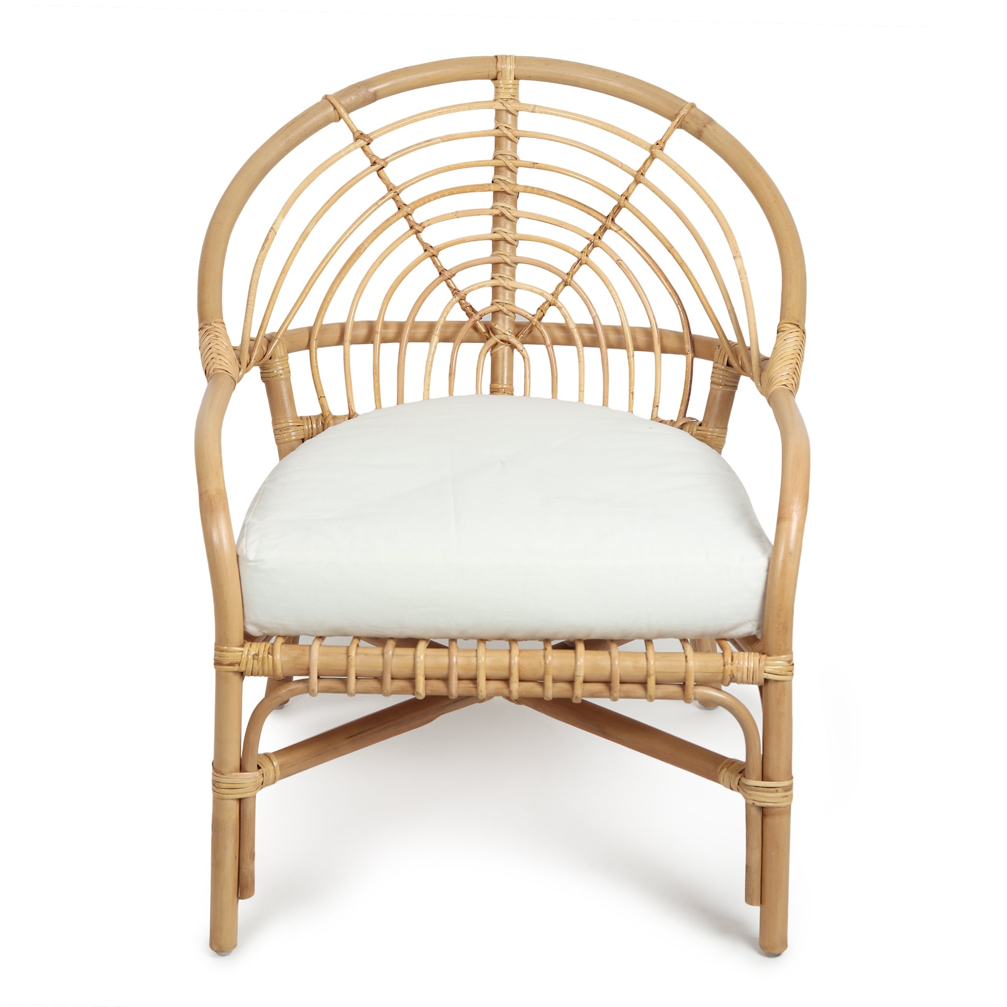 Java Accent Bamboo Chair | Rattan Chair | Cane Furniture – Habere India