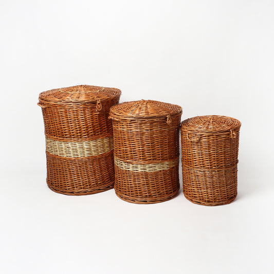 Laundry Basket : Buy Eco Friendly Dustbin & Jute laundry basket with ...